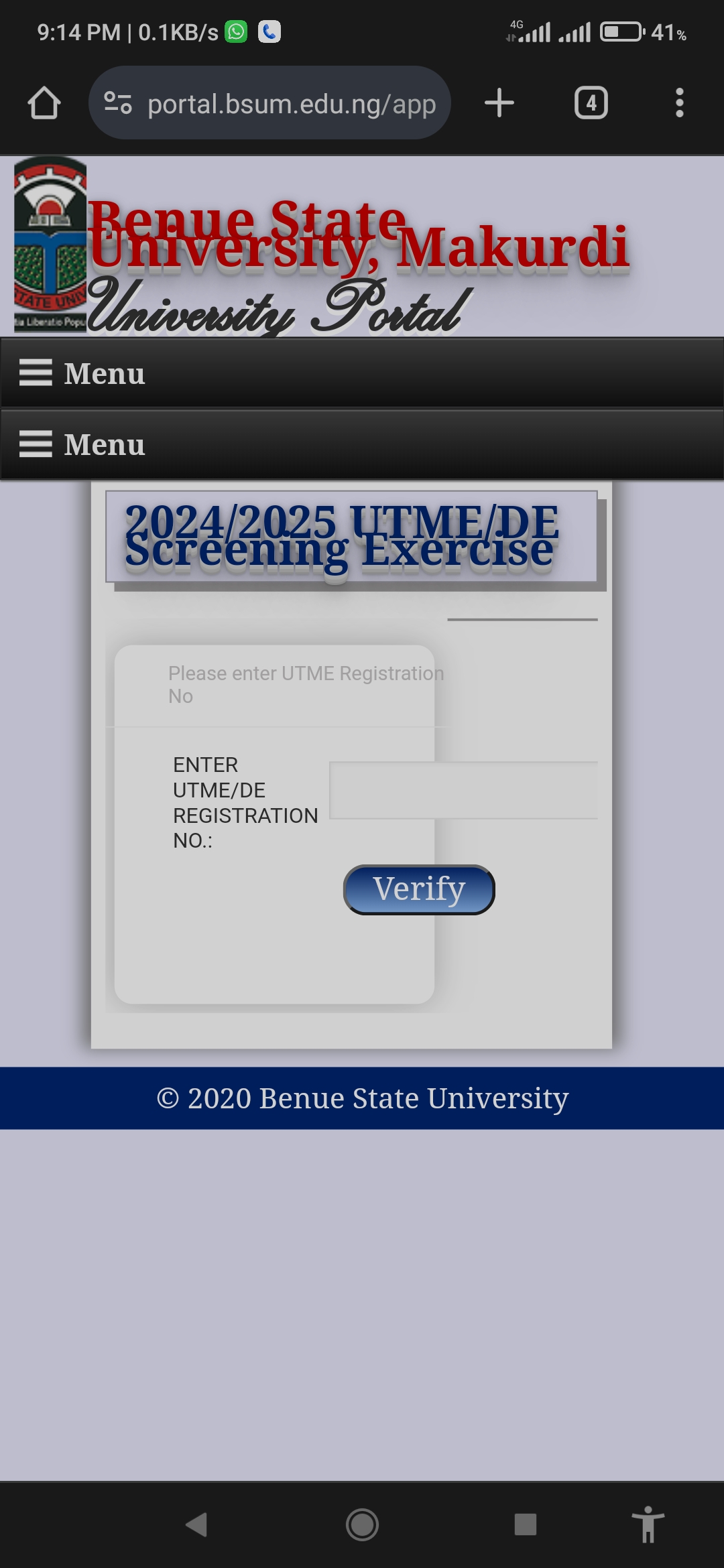 BSU Cut Off Mark 2025/2026: Full List of Benue State University Courses ...